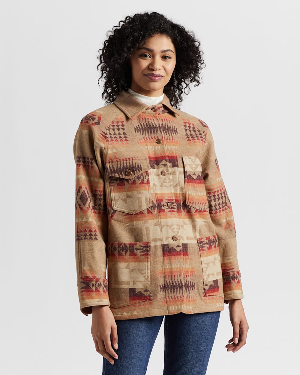 WOMEN'S VINTAGE WOOL WORK JACKET | Pendleton