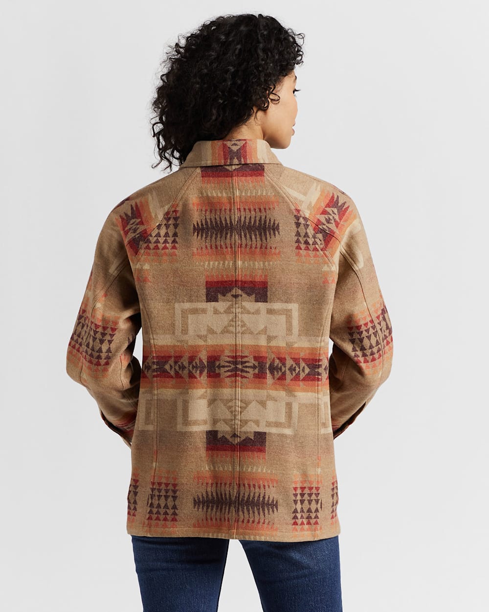 WOMEN'S VINTAGE WOOL WORK JACKET