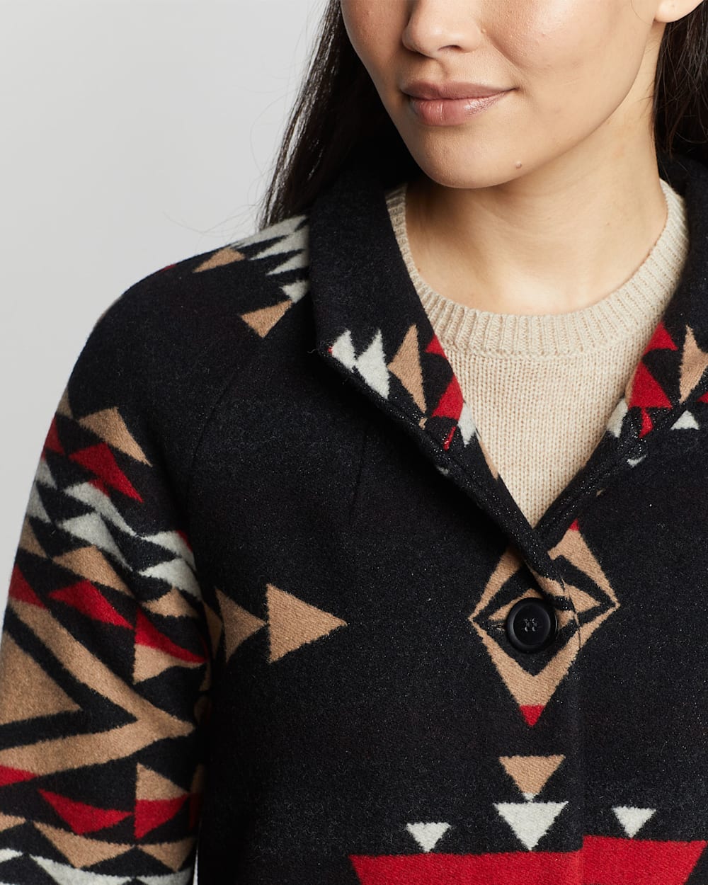 WOMEN'S ROCK POINT ARCHIVE BLANKET COAT