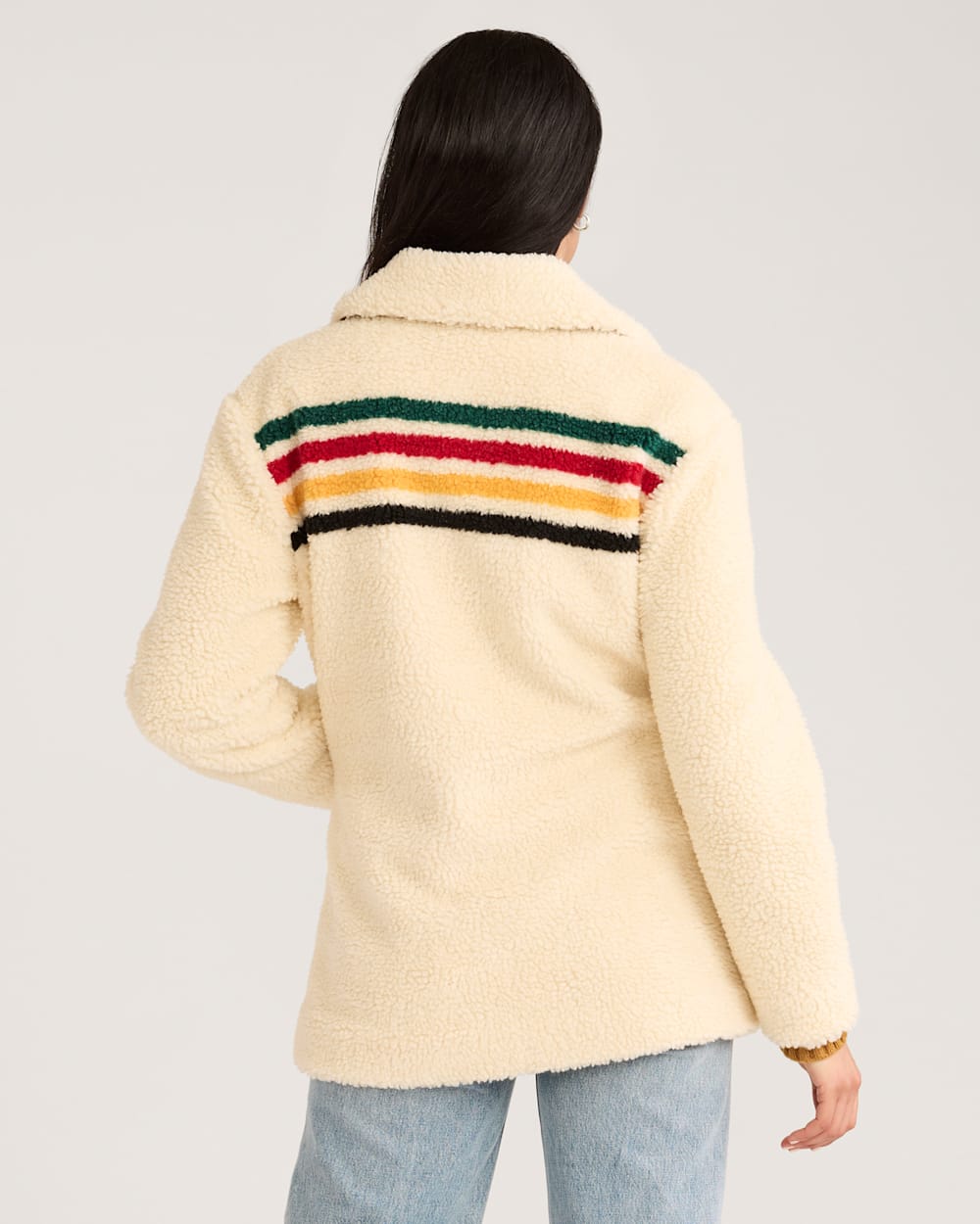 WOMEN'S GLACIER SUNSET SHERPA FLEECE JACKET | Pendleton WOMEN'S GLACIER SUNSET SHERPA FLEECE JACKET | Pendleton