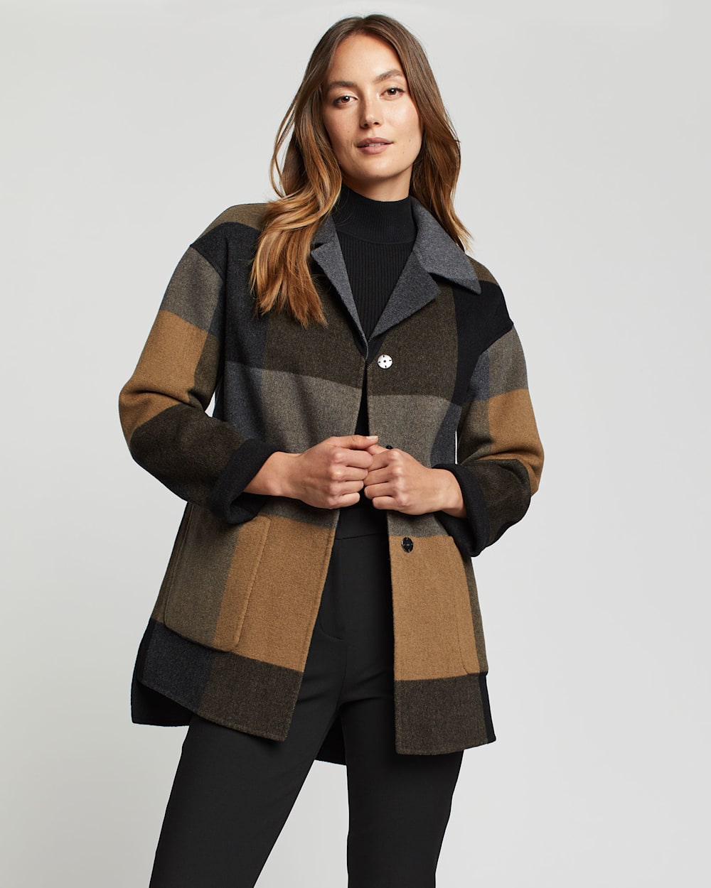 WOMEN'S FLAGSTAFF WOOL TOPPER COAT