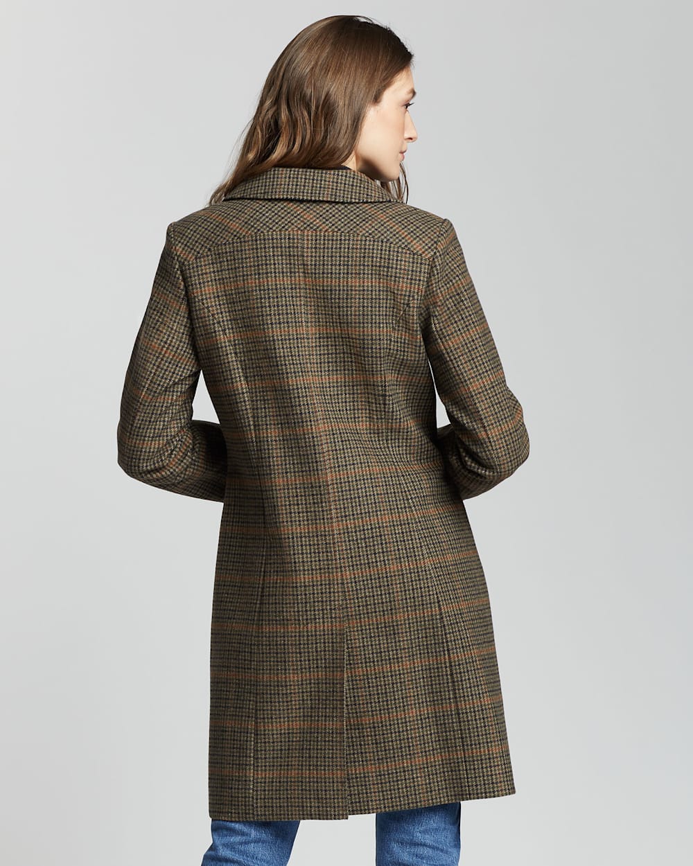 WOMEN'S TWEED WALKER WOOL COAT