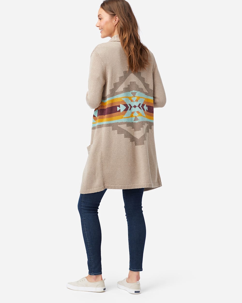 WOMEN'S SIERRA PEAK LONG CARDIGAN | Pendleton