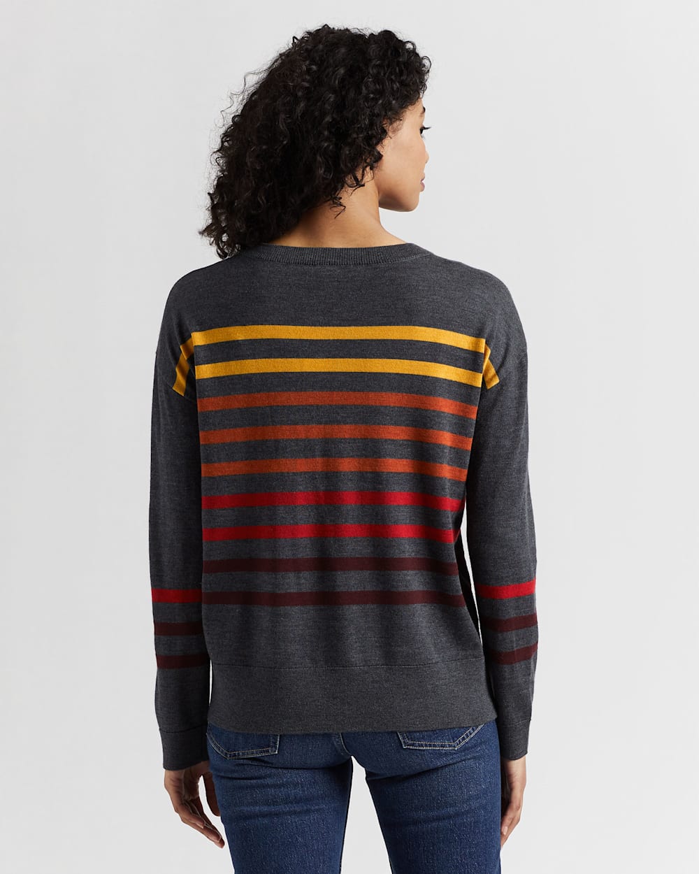 WOMEN'S TIMELESS MERINO STRIPED CREW | Pendleton