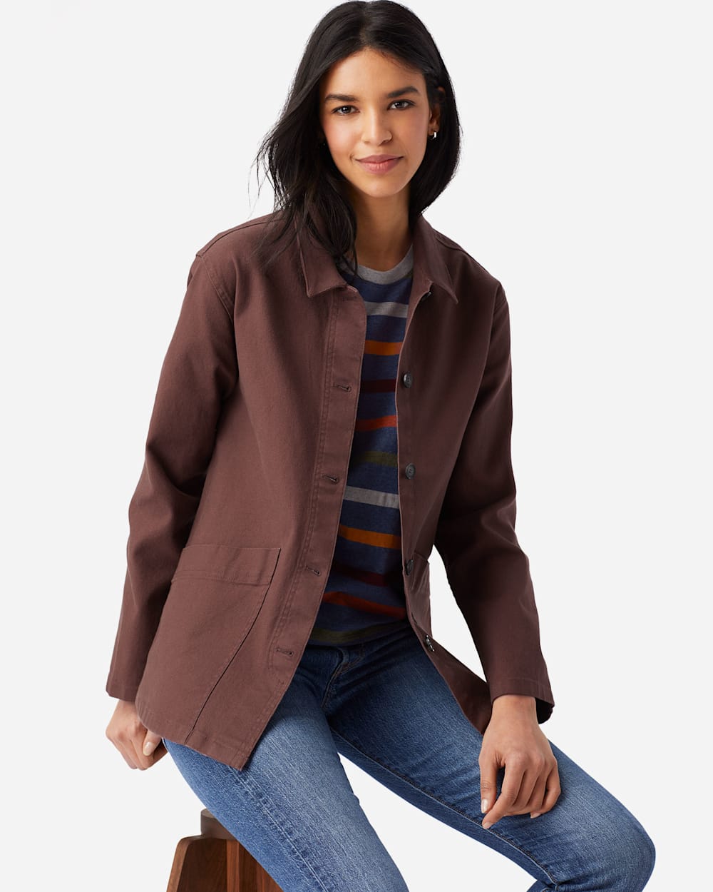 WOMEN'S CANVAS CHORE JACKET | Pendleton