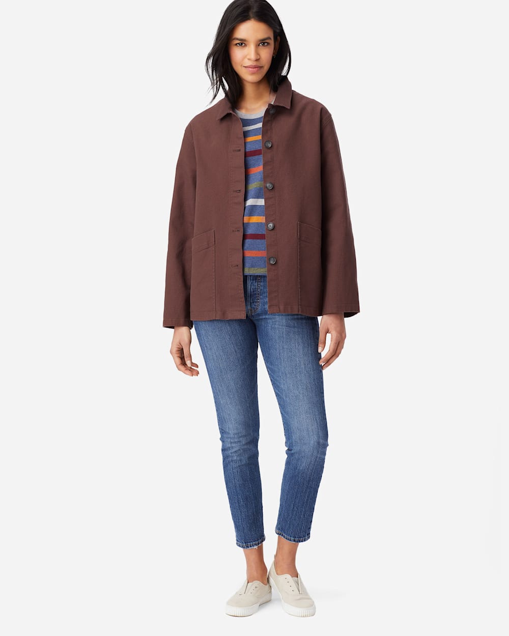 WOMEN'S CANVAS CHORE JACKET | Pendleton