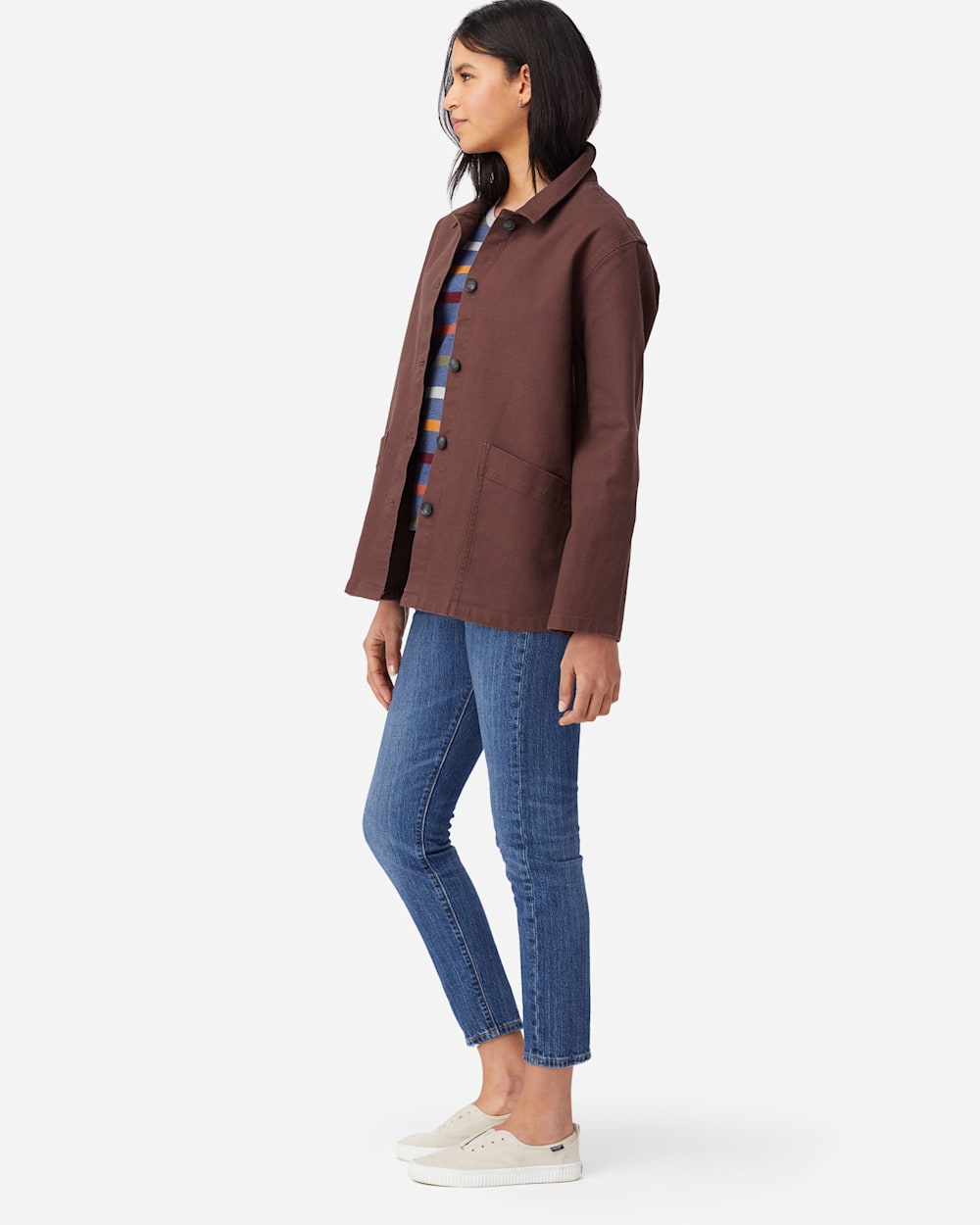 WOMEN'S CANVAS CHORE JACKET | Pendleton