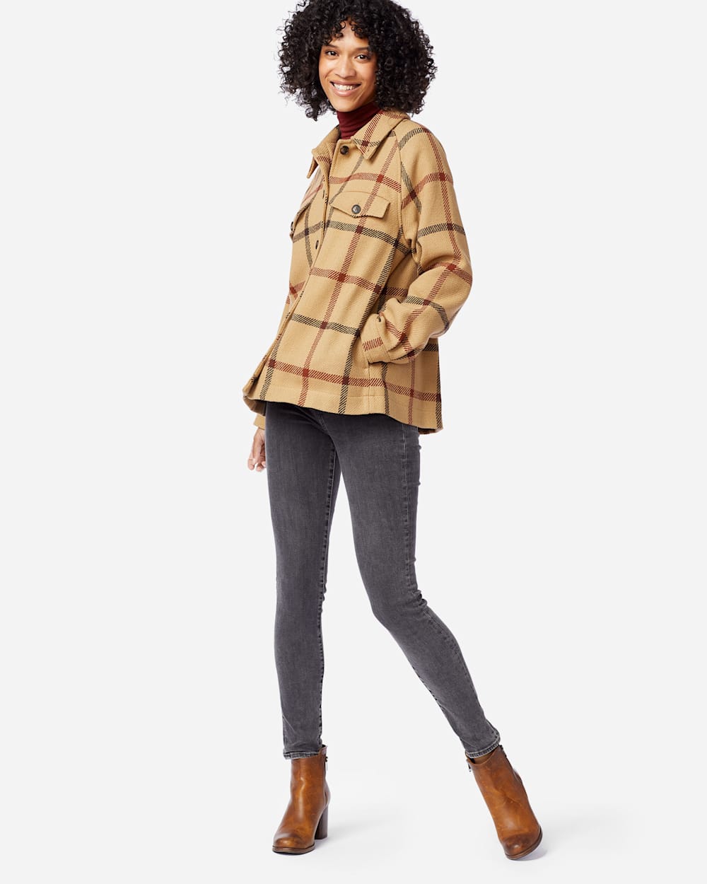 WOMEN'S DAPHNE WOOL JACKET | Pendleton