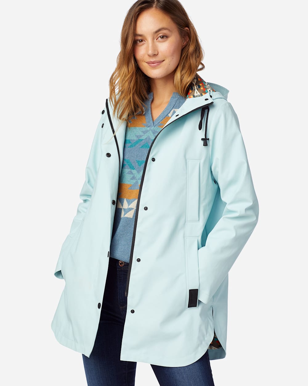 WOMEN'S MISTY FALLS WATERPROOF RAIN JACKET