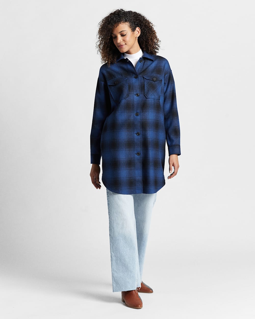 WOMEN'S WOOL OVERSHIRT