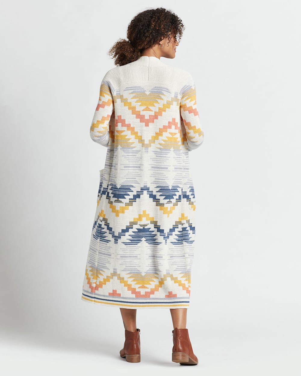 WOMEN'S PACIFIC GRAPHIC DUSTER SWEATER