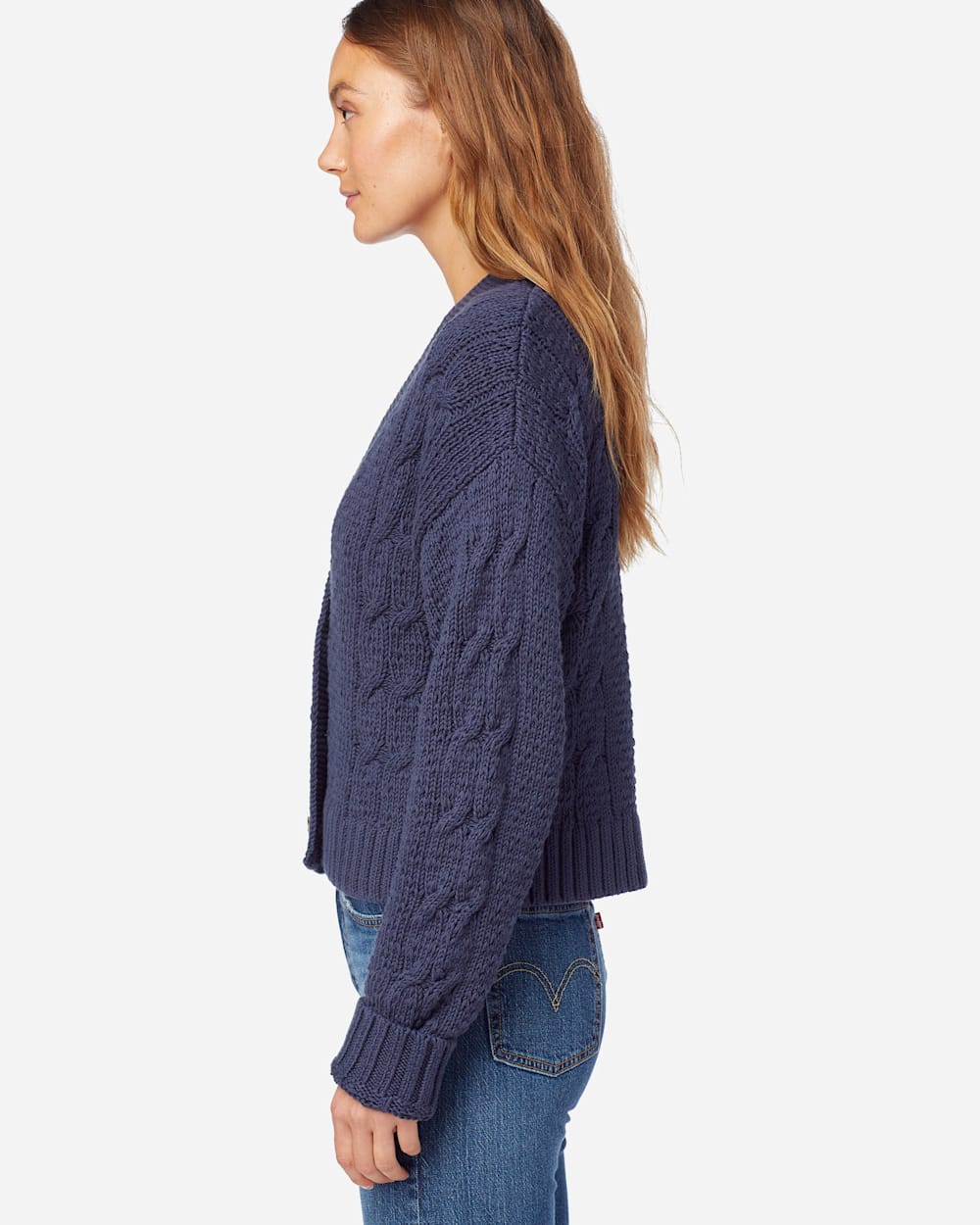 WOMEN'S CROPPED CABLE CARDIGAN | Pendleton