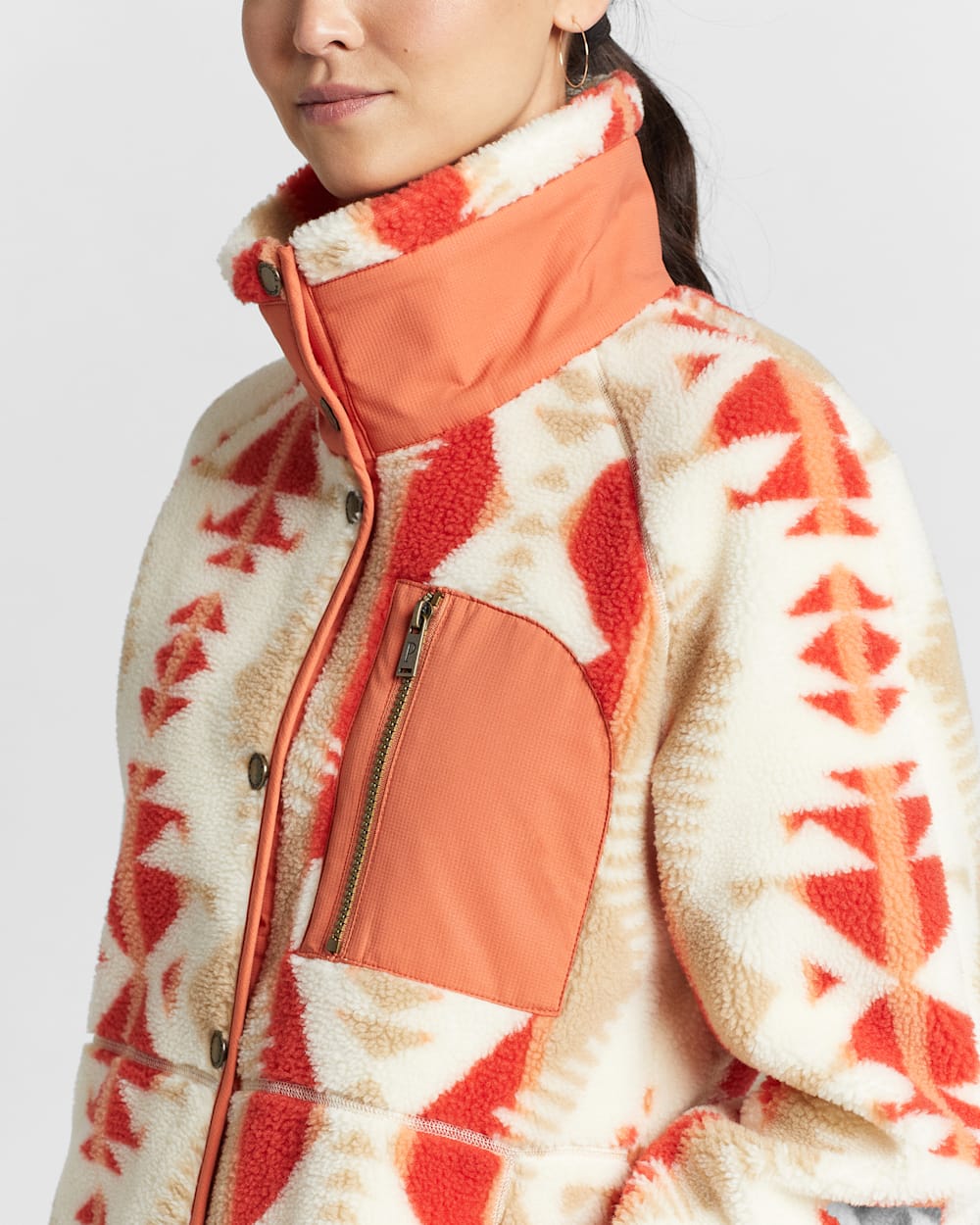 WOMEN'S PIKE SNAP-FRONT FLEECE JACKET