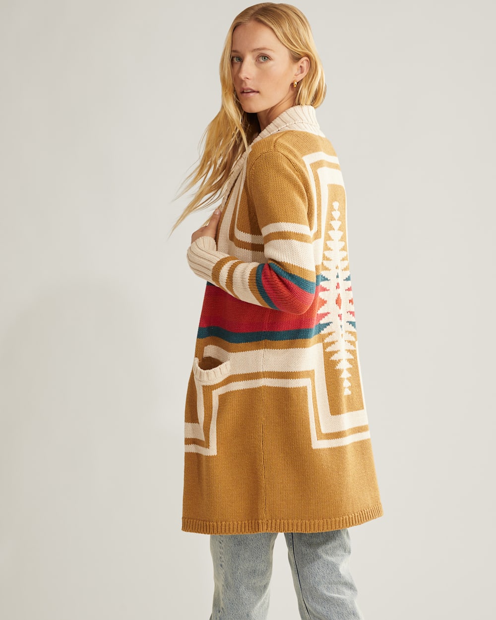 WOMEN'S HARDING OPEN CARDIGAN | Pendleton