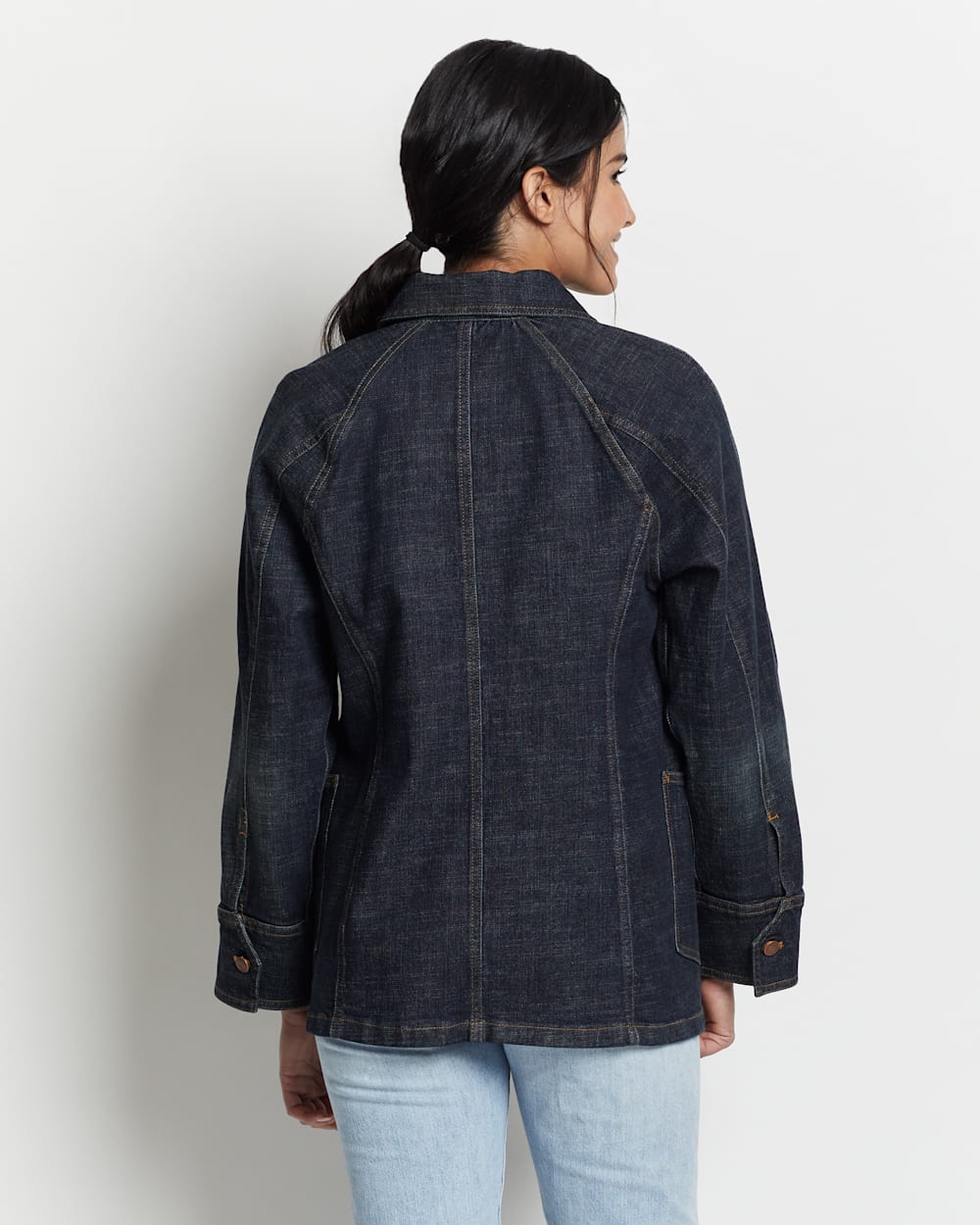 WOMEN'S VINTAGE DENIM WORK JACKET