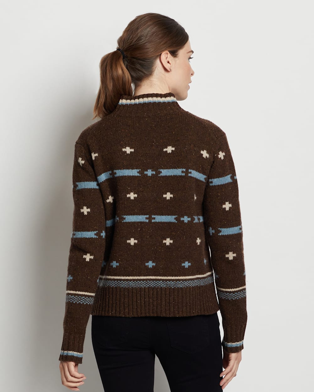 WOMEN'S HALLIE GRAPHIC MERINO SWEATER