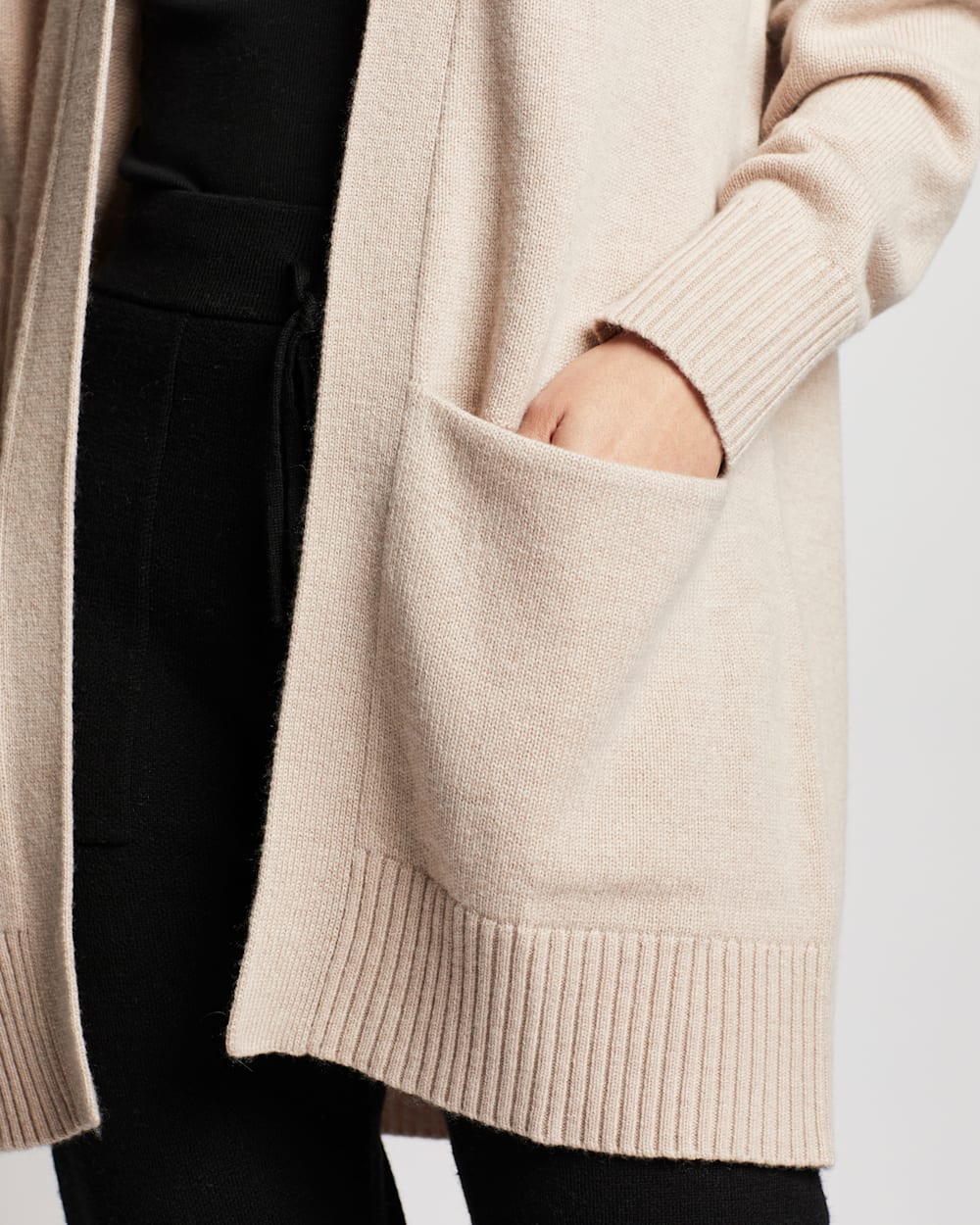 WOMEN'S MERINO/CASHMERE COCOON CARDIGAN