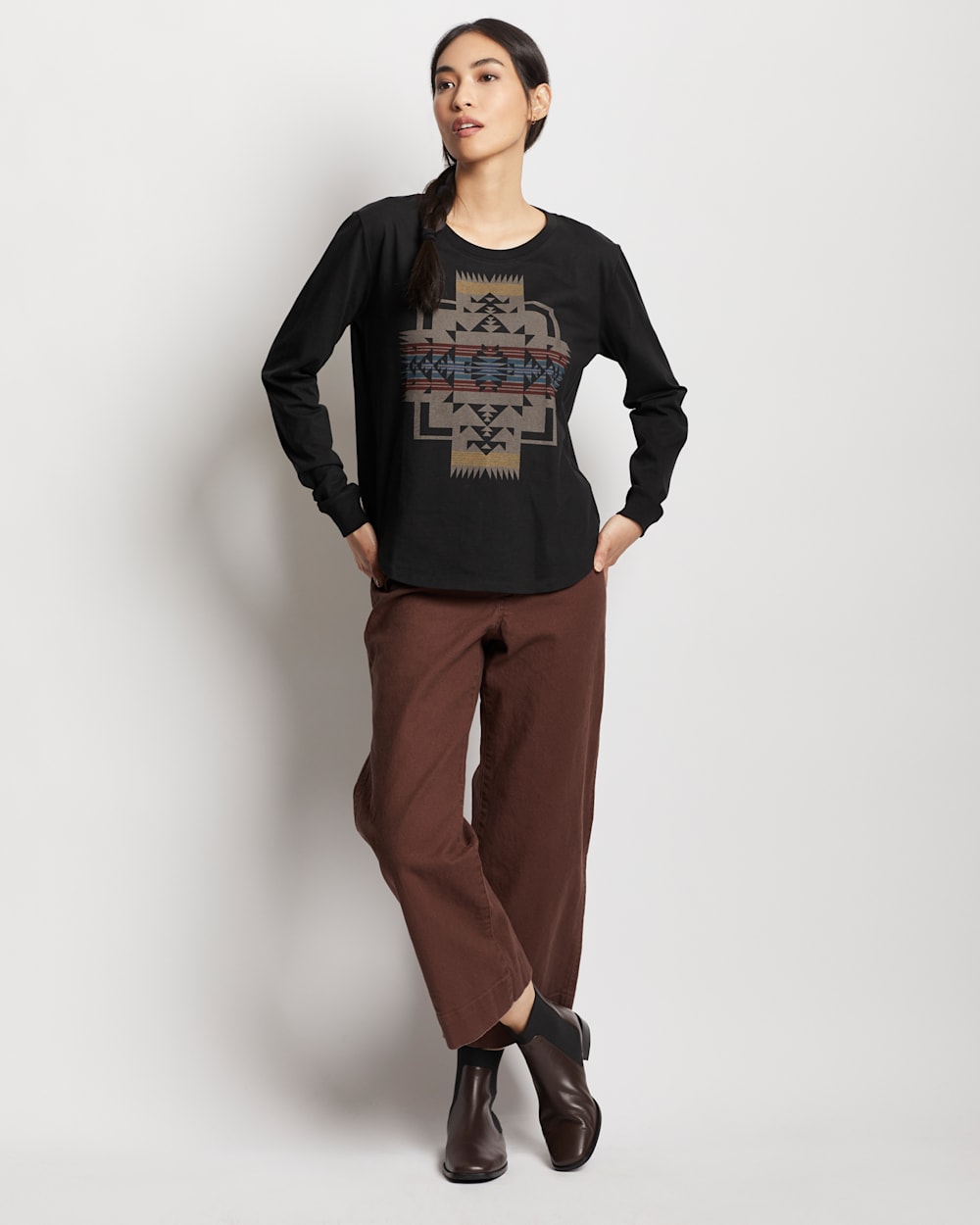 Women's Long-Sleeve Graphic Tee | Pendleton