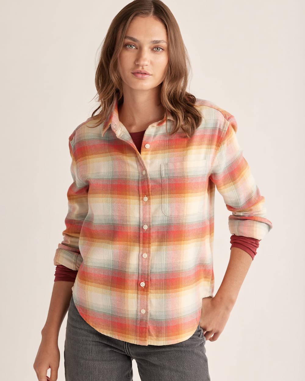 Women Flannel Shirt Women's Plaid Flannel – Nine Line Apparel