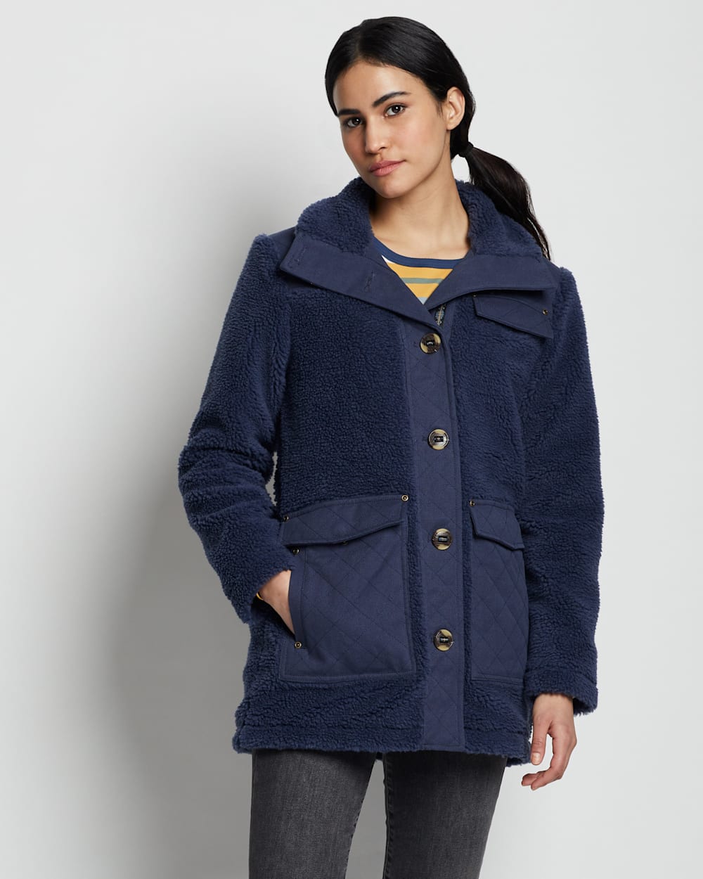 Women's Dearborn Berber Fleece Barn Coat