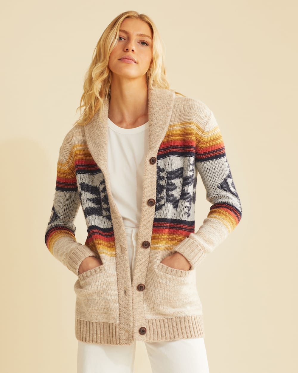 Women's Heritage Shetland Cardigan