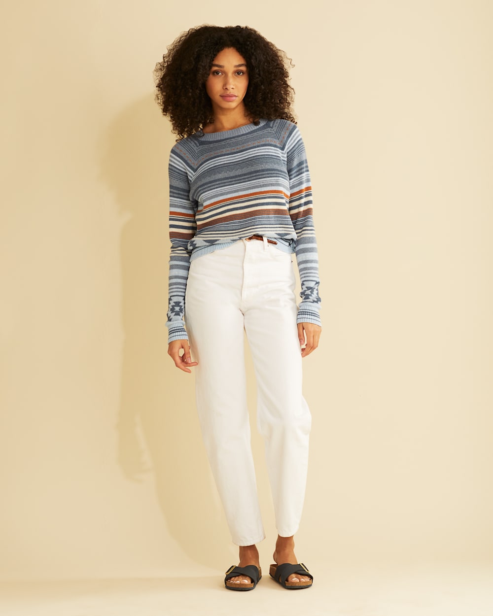 Look Stylish in Women's Raglan Cotton Graphic Sweater