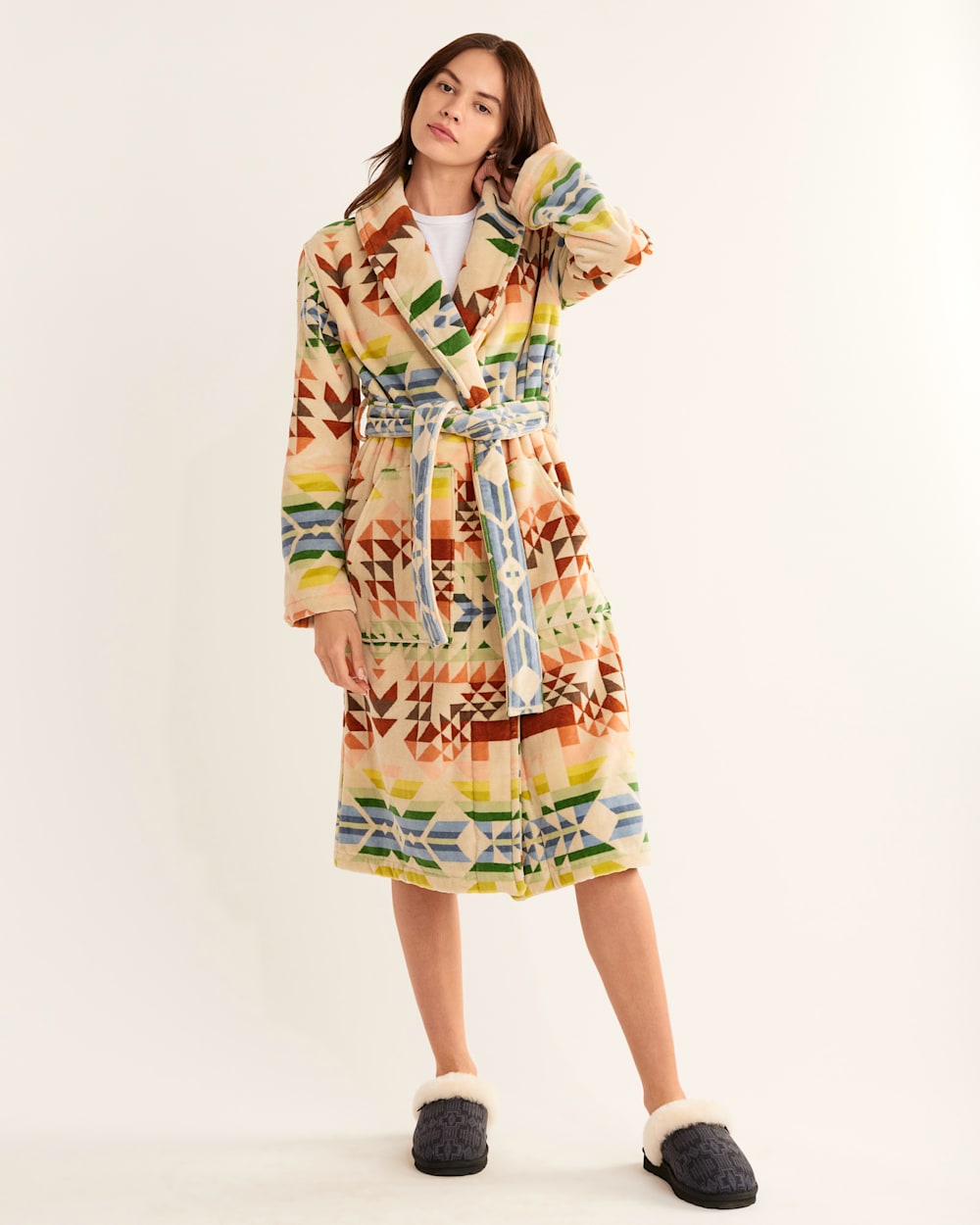 Shop Luxurious Cotton Terry Velour Robe for Women | Pendleton