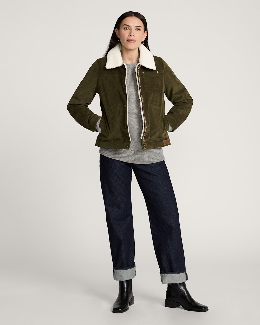 Shop Women's Wind River Corduroy Trucker Jacket | Pendleton