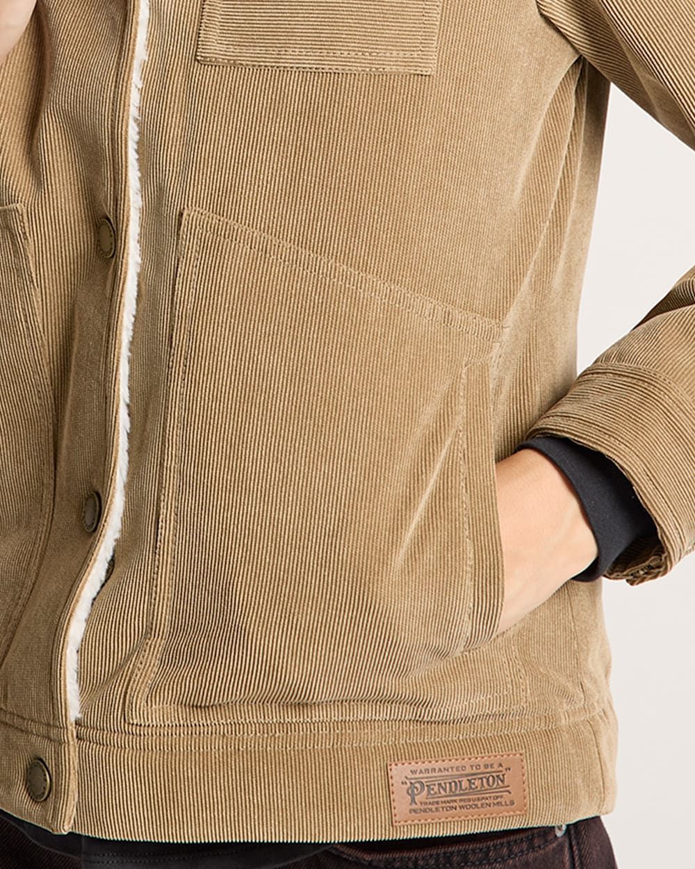 Shop Women's Wind River Corduroy Trucker Jacket | Pendleton