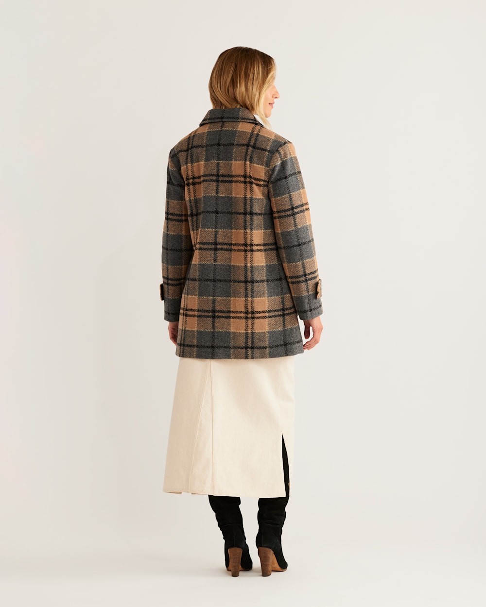 WOMEN'S NAPA BUTTON-FRONT BARN COAT | Pendleton