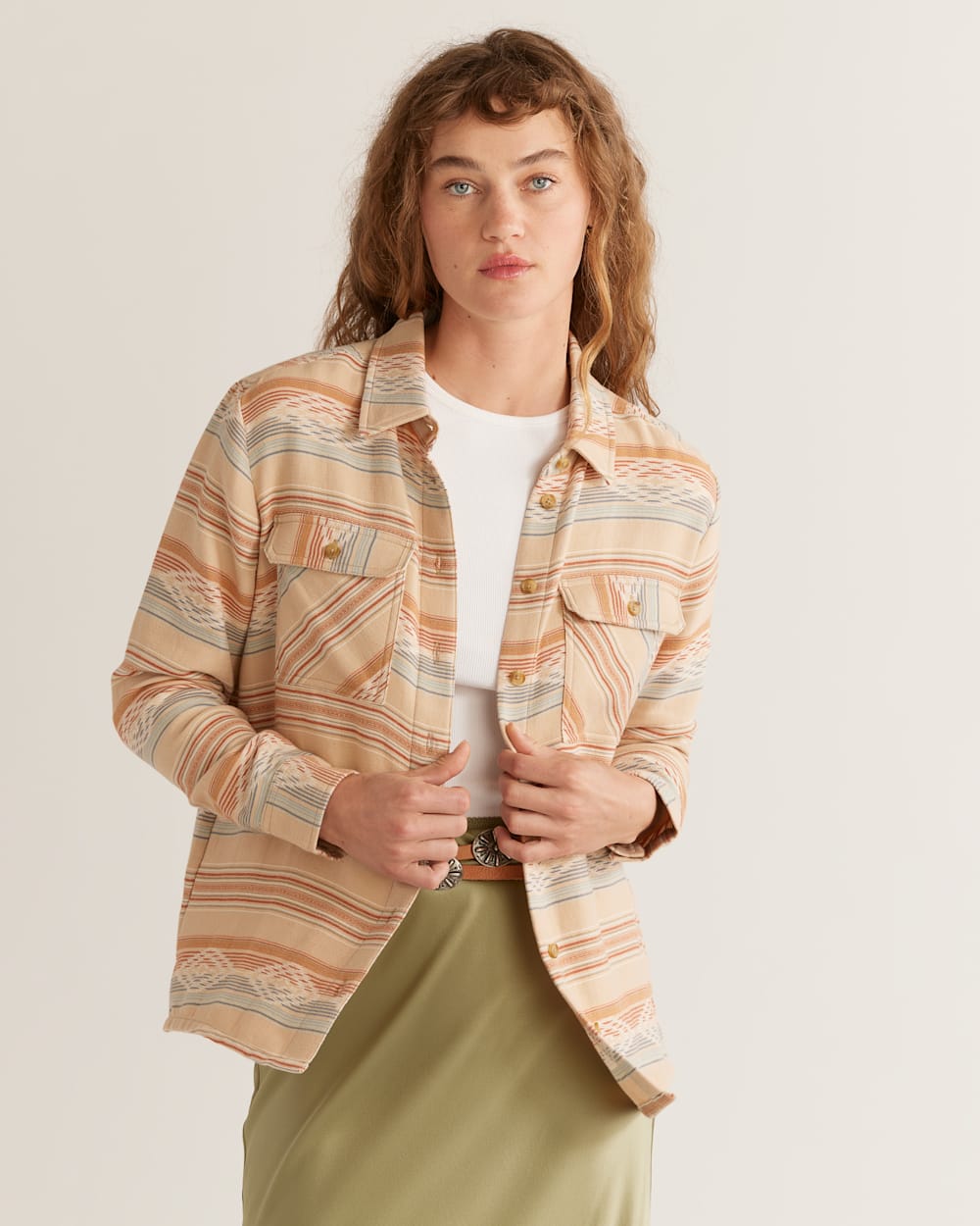 Shop Women's Coastline Overshirt and Stay Stylish. | Pendleton