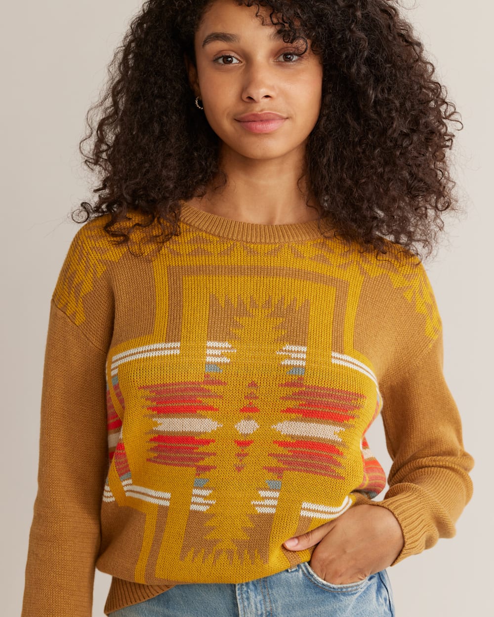 Stay Stylish & Shop Women's Montera Cotton Sweater | Pendleton