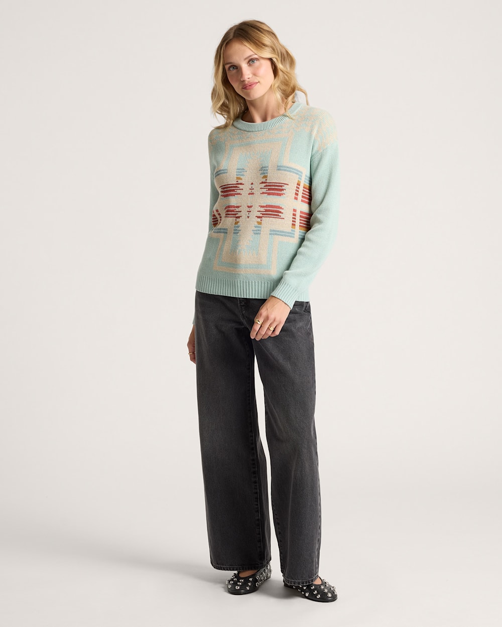Stay Stylish & Shop Women's Montera Cotton Sweater | Pendleton