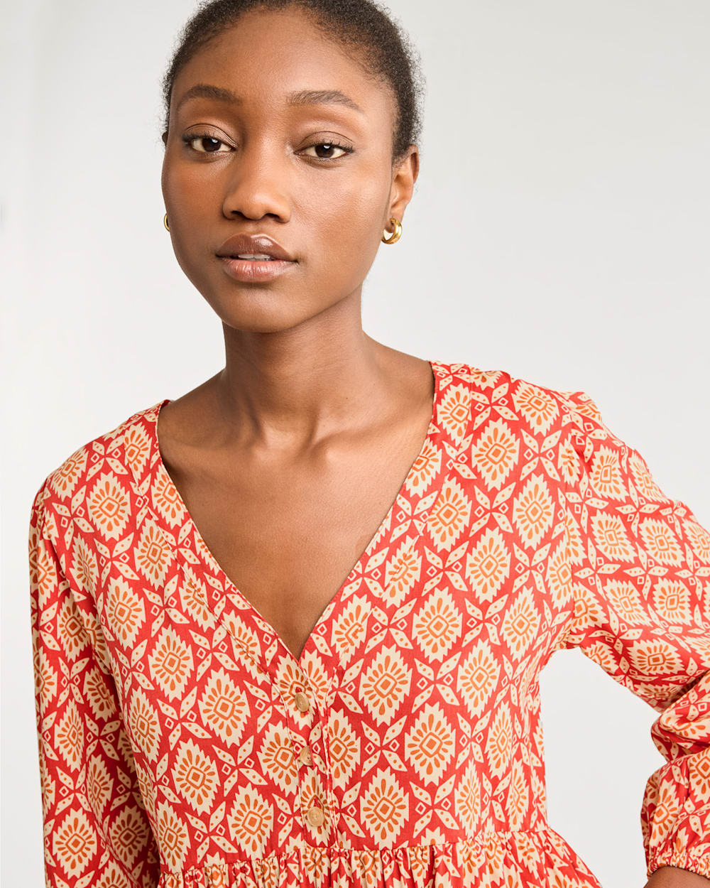 Shop the Stylish Women's Jana V-Neck Dress Now! | Pendleton