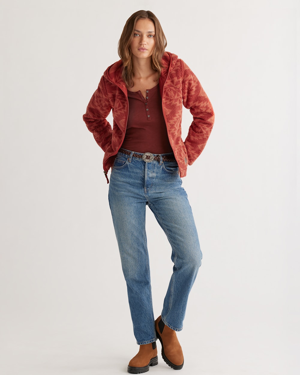 Shop Our Pendleton Women's Fleece Hooded Jacket | Pendleton