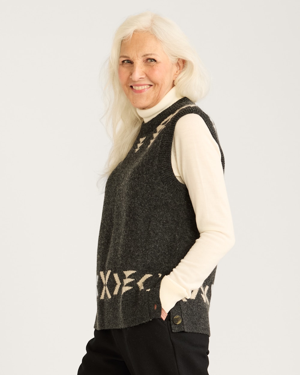 Shop Women's Relaxed Fit Lambswool Vest for Classic Comfort | Pendleton