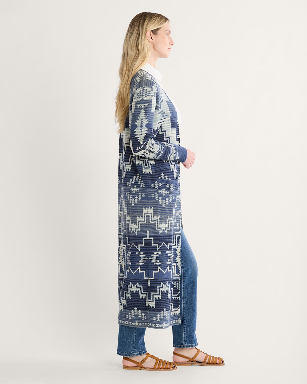 Buy Women's Cotton Duster Cardigan Lightweight Long Sweater | Pendleton