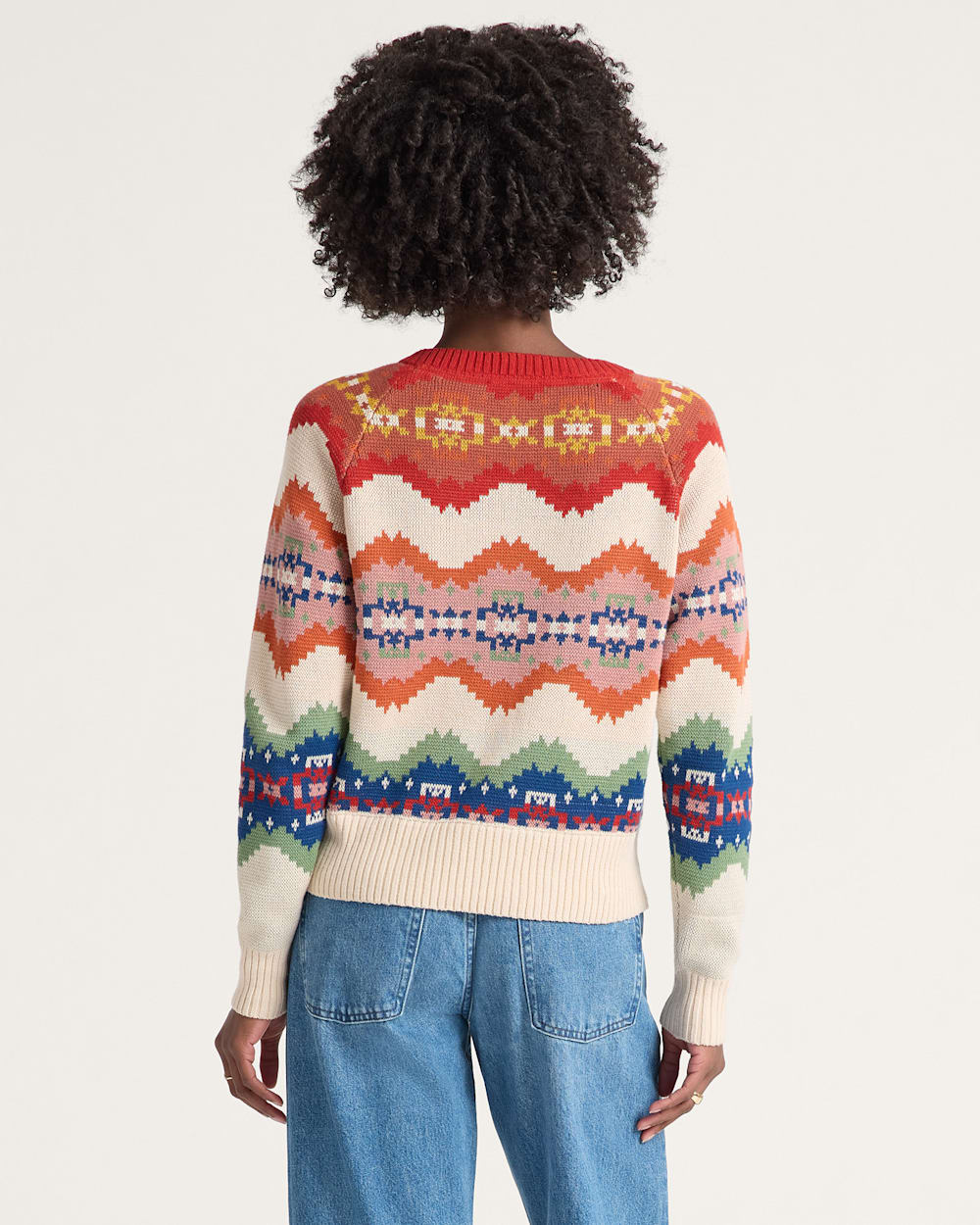 Shop Women's Raglan Cotton Graphic Sweater in Sweaters & Knits | Pendleton