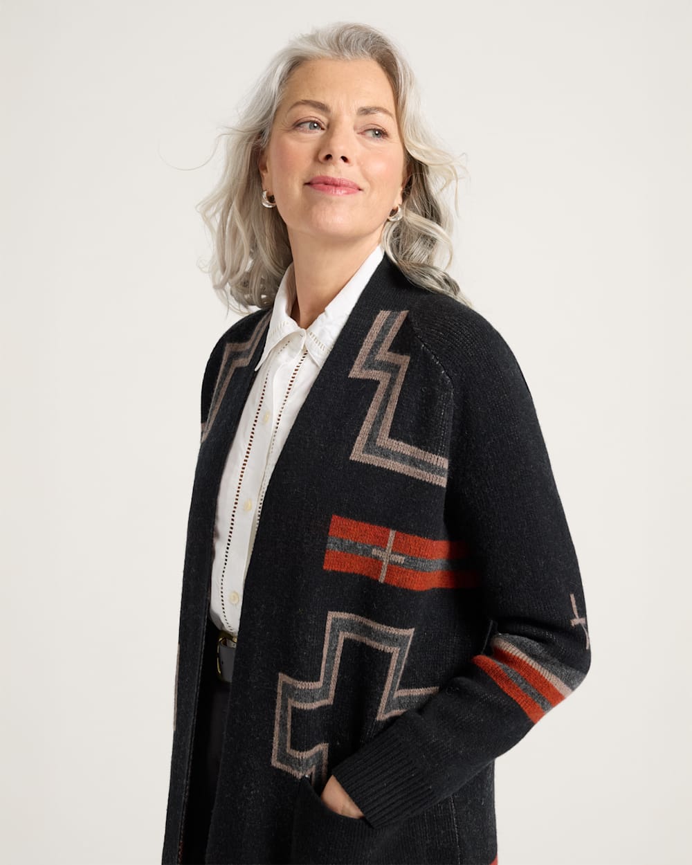 Shop Women's San Miguel Lambswool Duster in Sweaters | Pendleton