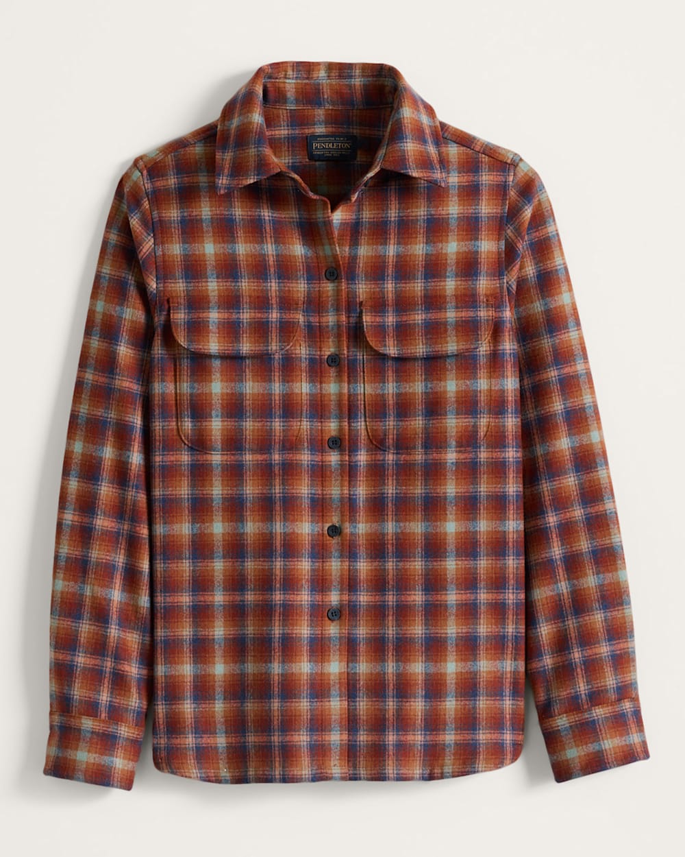 Shop the Plaid Women's Wool Plaid Board Shirt on Sale | Pendleton