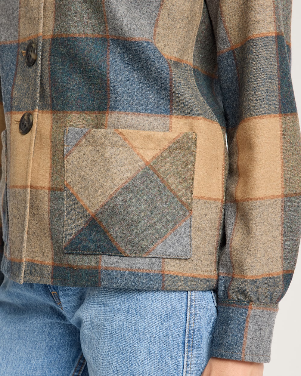 Shop Women's 49er Block Plaid Jacket in Coats & Jackets | Pendleton