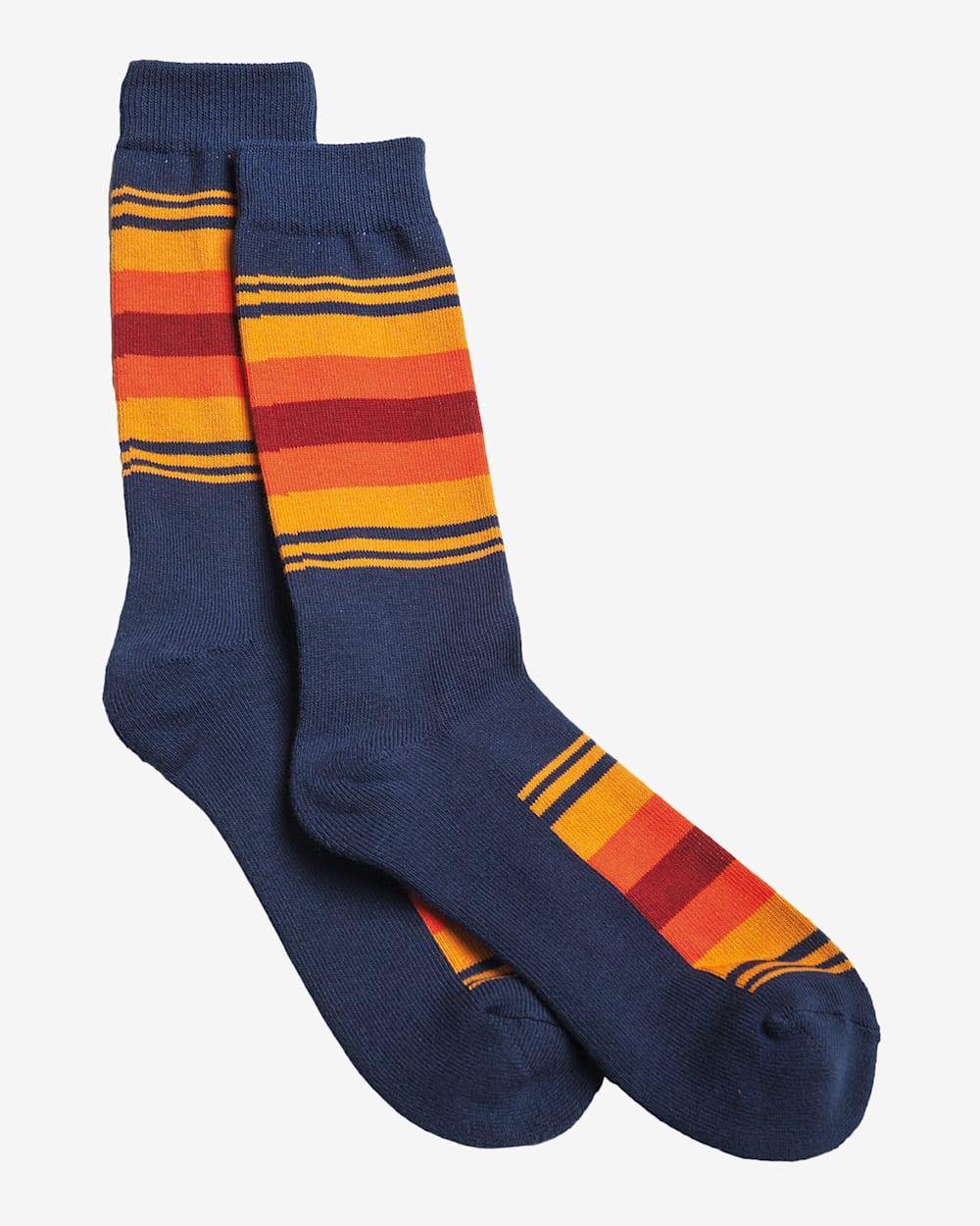 Shop National Park Stripe Crew Socks | Pendleton