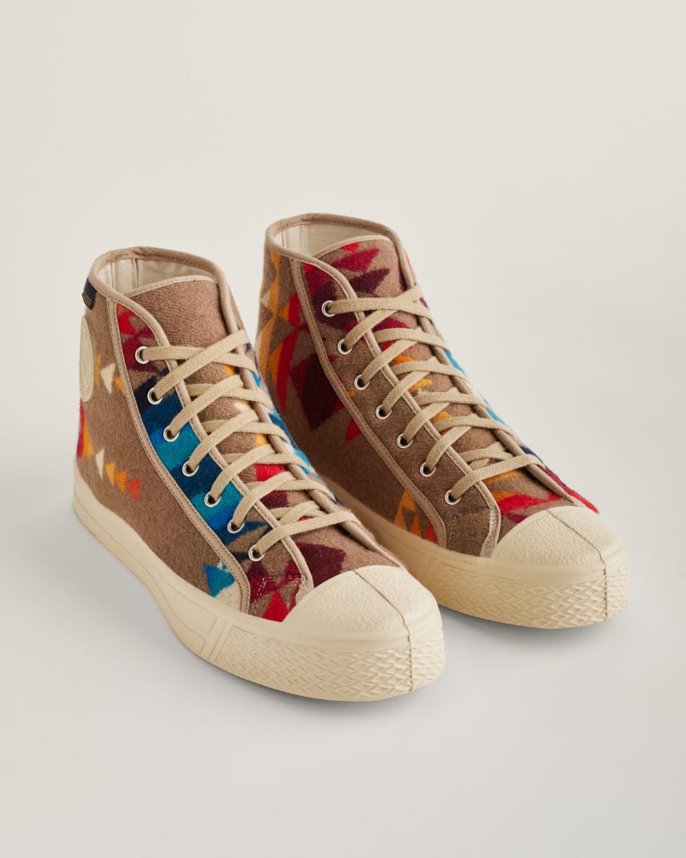 Shop the US Rubber Co X Pendleton Pilot Rock High Tops Now! | Pendleton