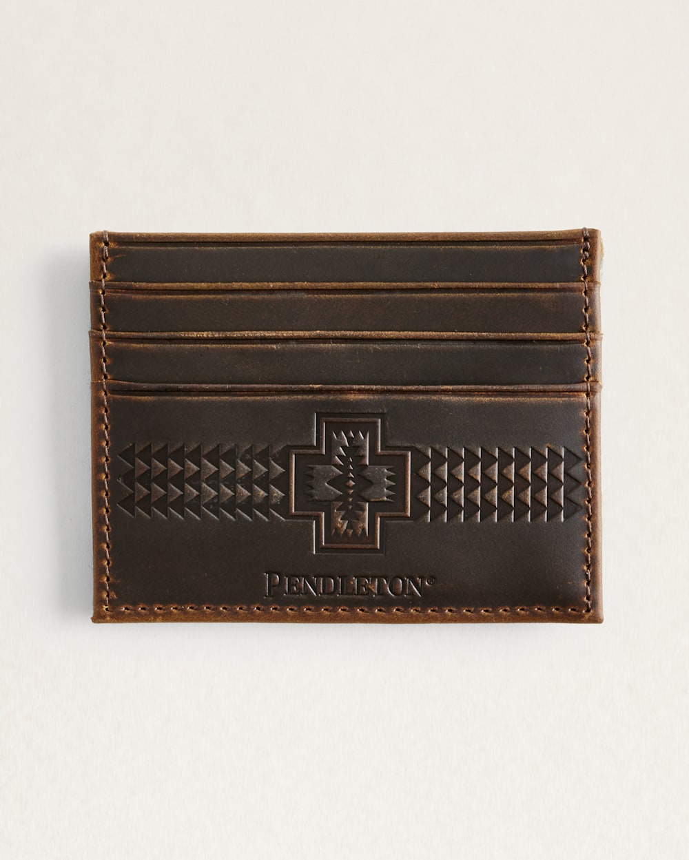 Shop Solstice Canyon Wool/Leather Slim Wallets | Pendleton