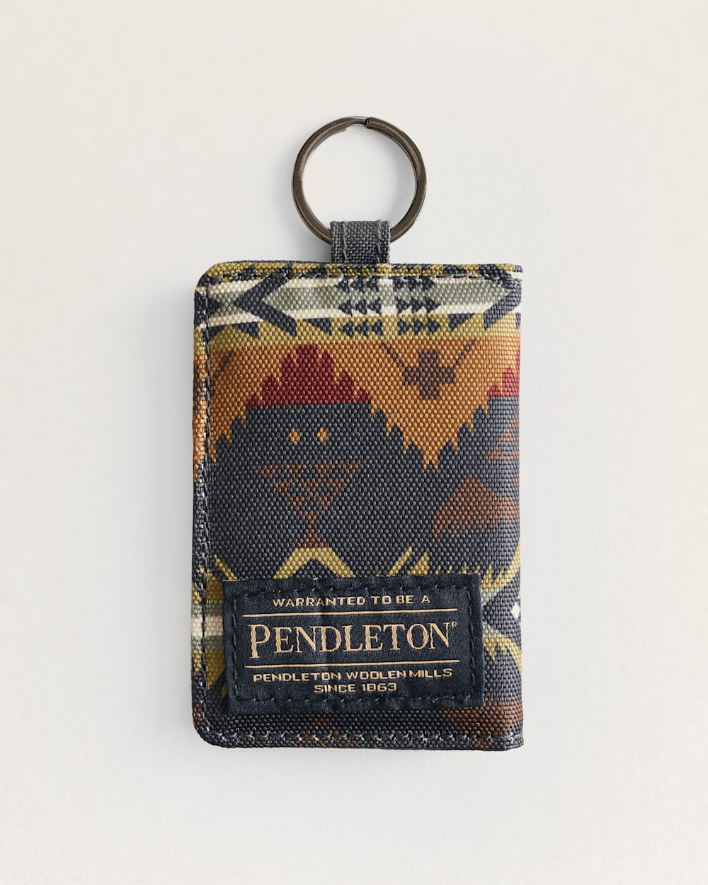 View the Compact Nehalem Adventure Key Ring Wallets | Pendleton