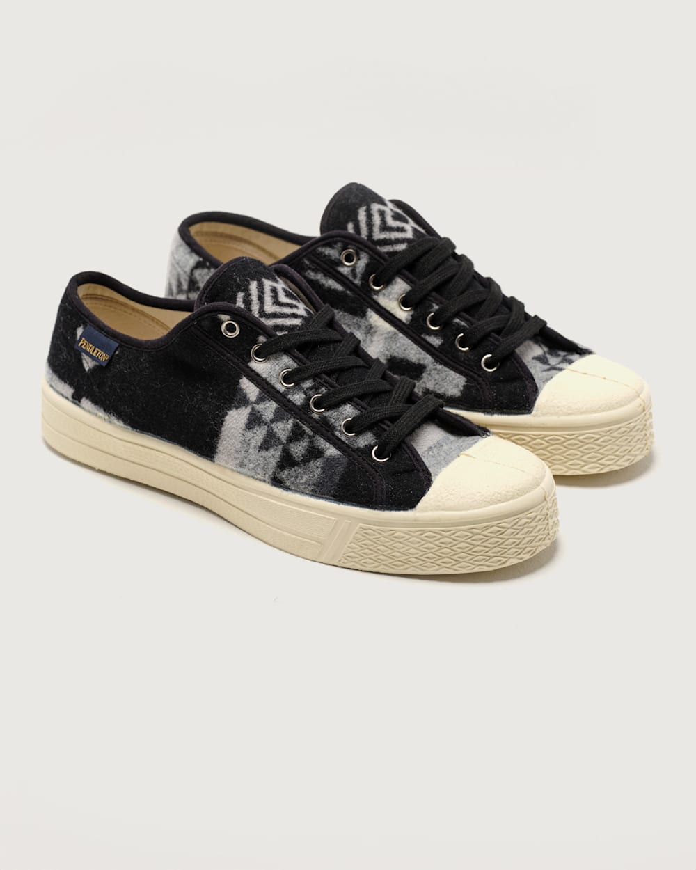 Shop US Rubber Co x Pendleton Grey Scale Low Tops for Modern Look ...