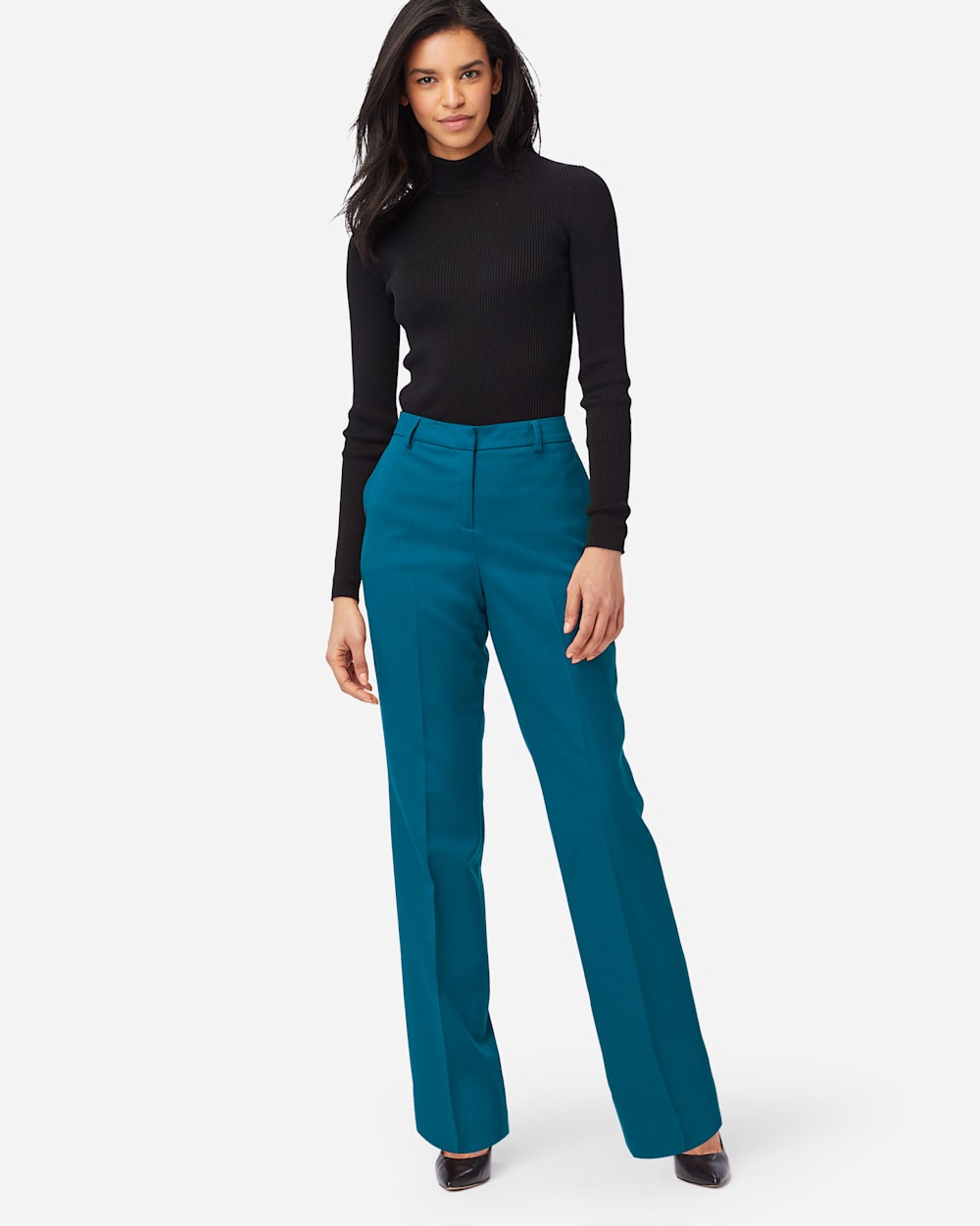 WOMEN'S SEASONLESS WOOL LINED STRAIGHT LEG PANTS | Pendleton