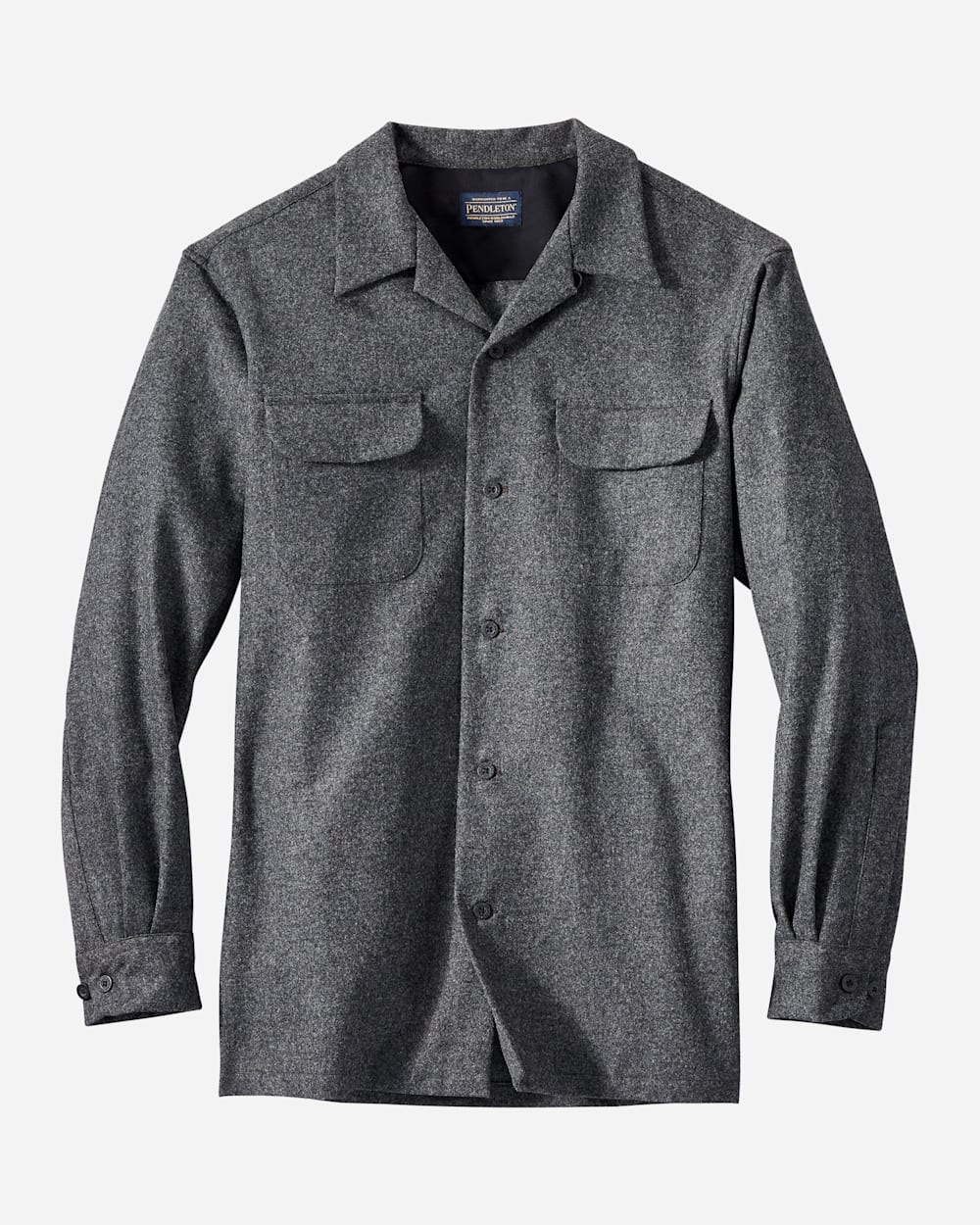 Shop Men's Solid Wool Board Shirt for Timeless Look | Pendleton