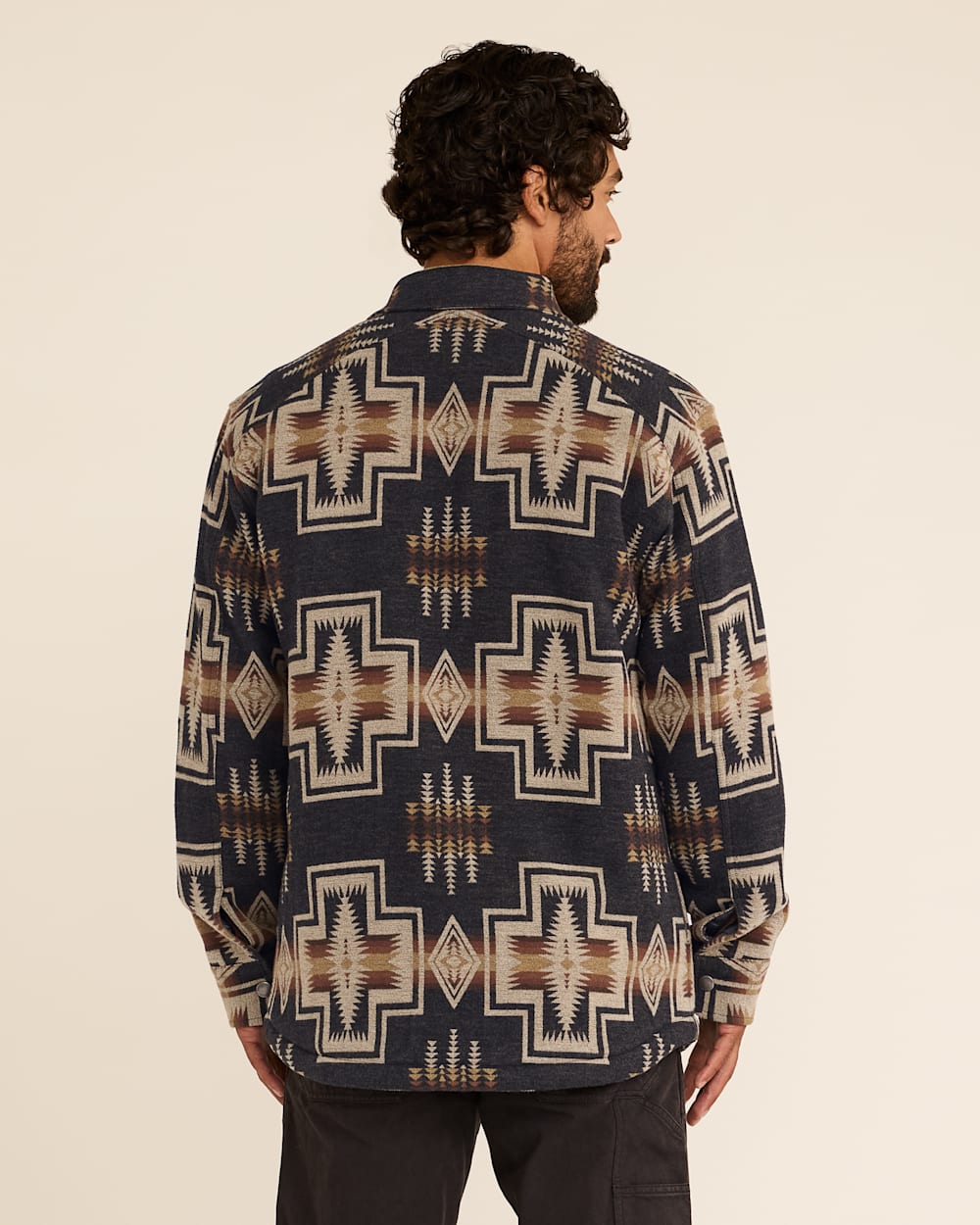 MEN'S HARDING DOUBLESOFT SHERPA-LINED SHIRT JACKET | Pendleton