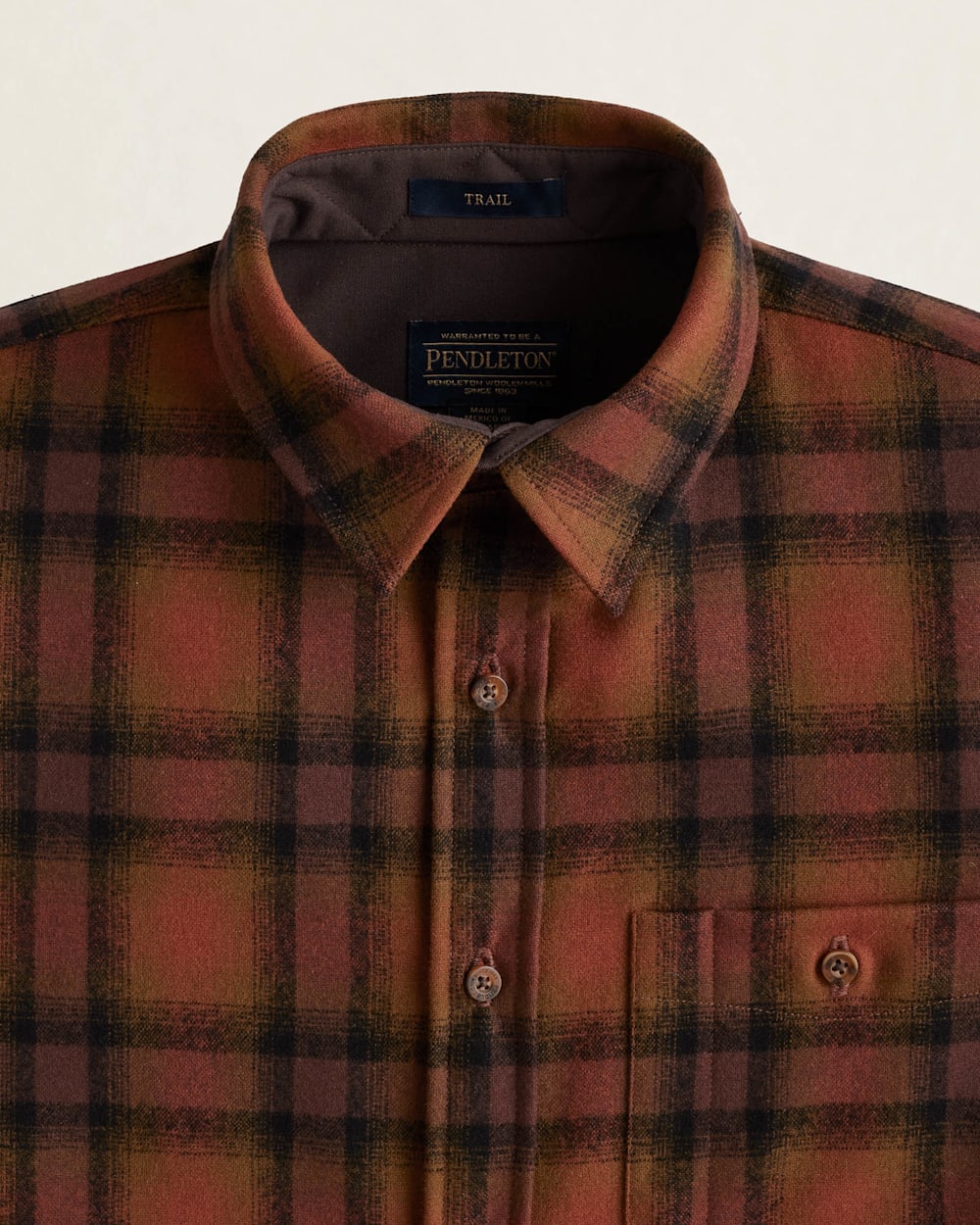 Shop Men's Plaid Elbow-Patch Trail Shirt | Pendleton